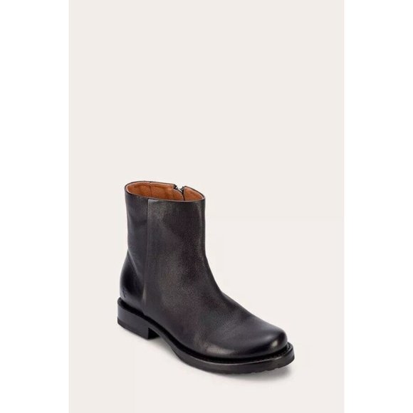 Frye | Shoes | Frye Womens 8 Veronica Inside Zip Black Leather Boots ...
